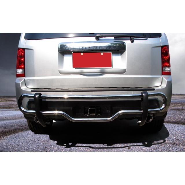 Black Horse Rear Bumper Guard 8HO5SS For 09-15 Honda Pilot Stainless ...