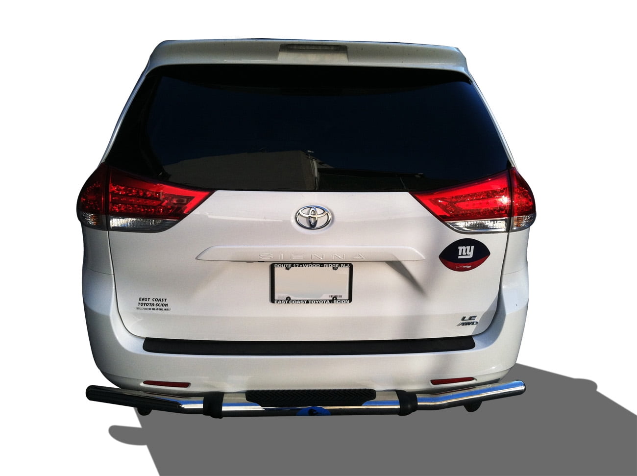 Black Horse Rear Bumper Guard 8TY918SS-1 For 11-15 Toyota Sienna ...