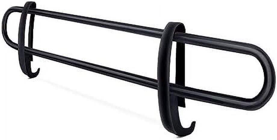 Black Horse Rear Bumper Guard Double Tube Black Compatible with 2010 ...