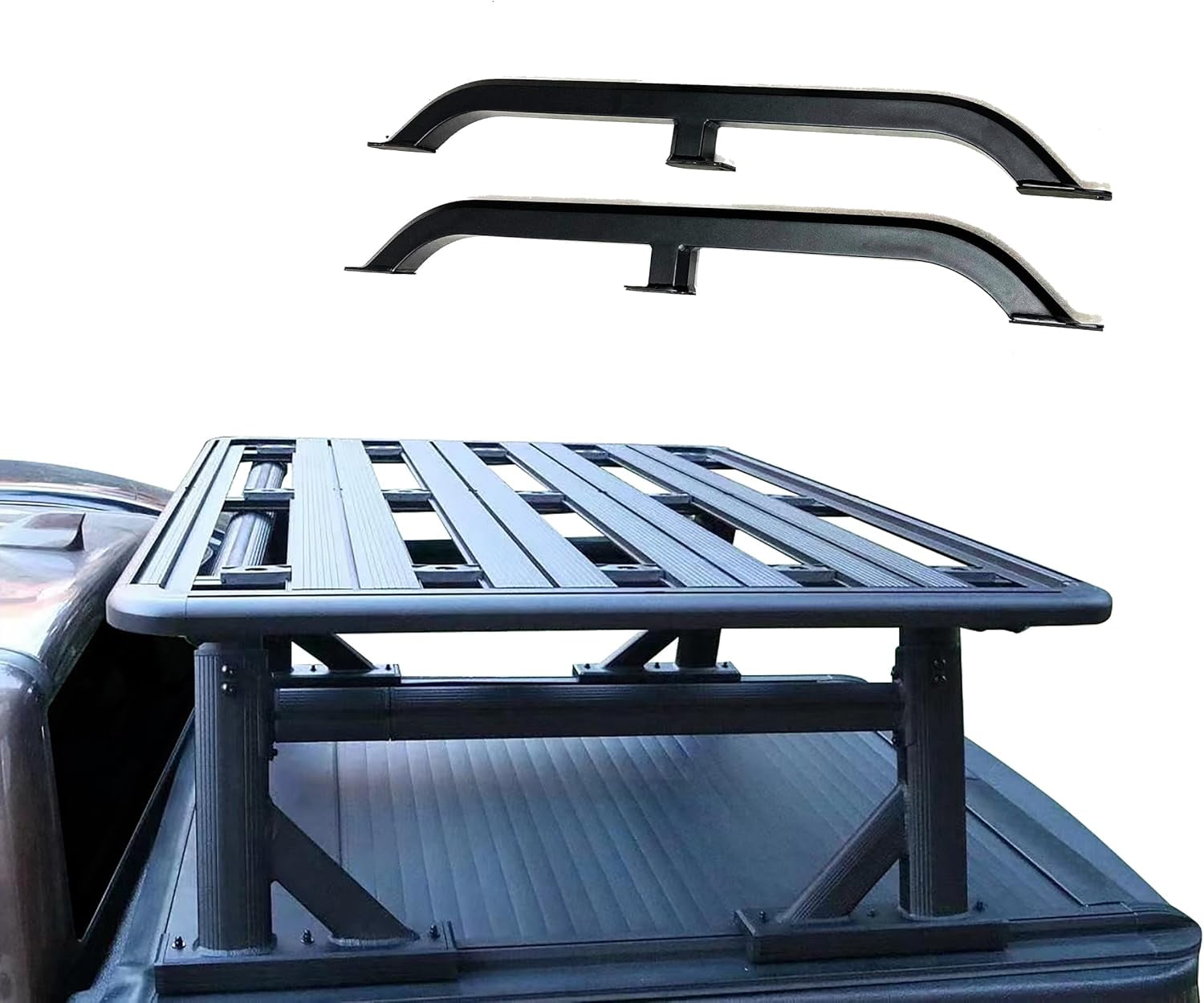 Black Horse Spike Adjustable Bed Rack and Cargo Platform System for ...