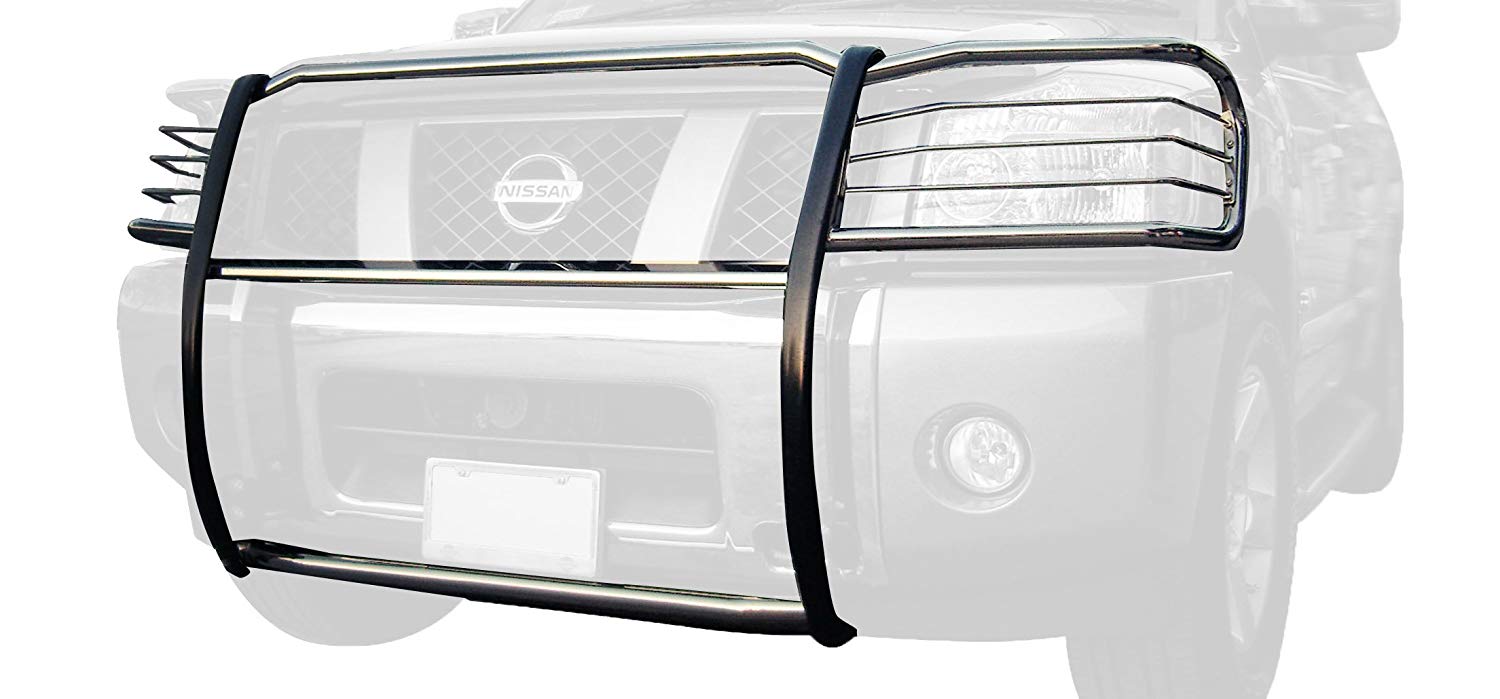 Black Horse Stainless Steel Grille Guard 17Nr26Mss Compatible with 2004 ...