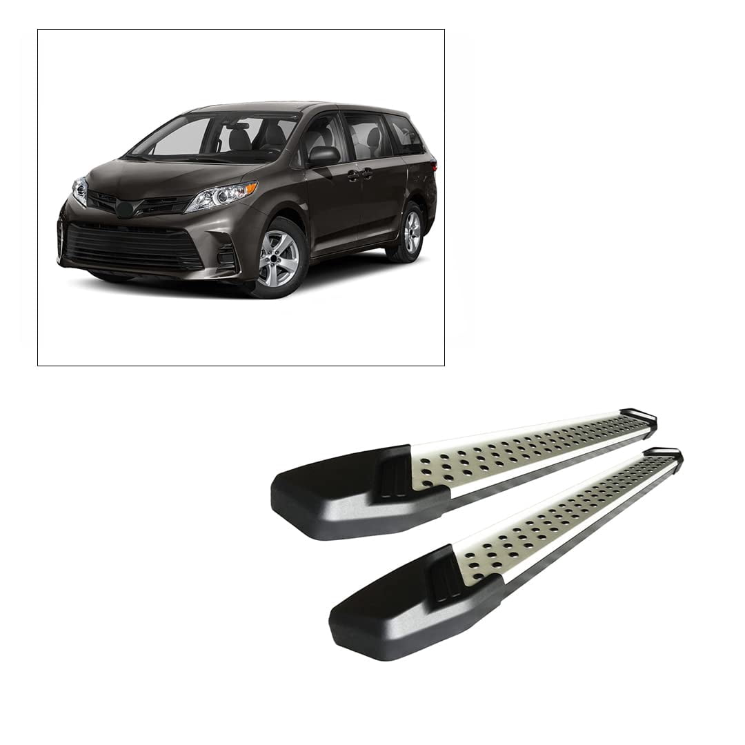 Black Horse Vortex Running Boards Aluminum Compatible with 2011-2017 ...