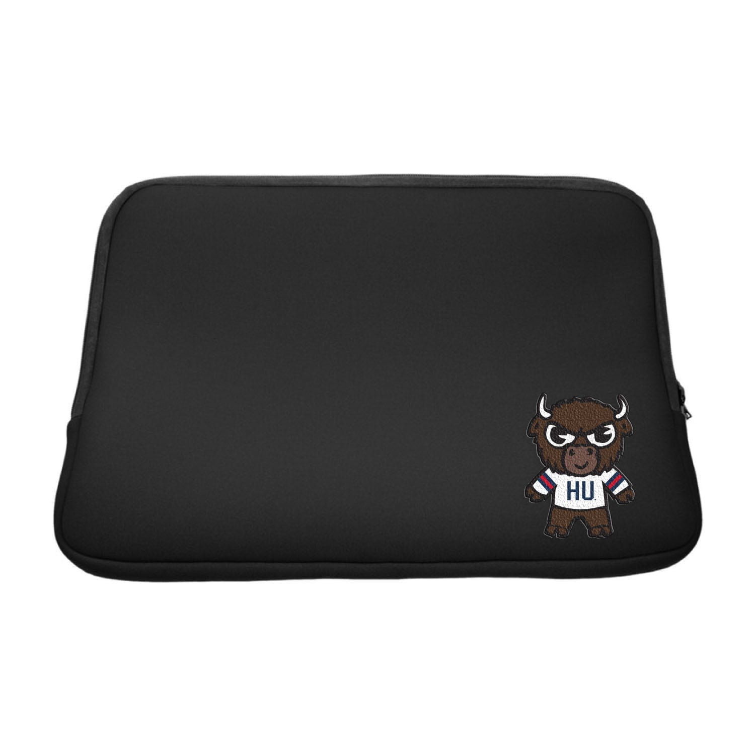 Black Howard Bison Mascot Soft Sleeve Laptop Case - Walmart.com