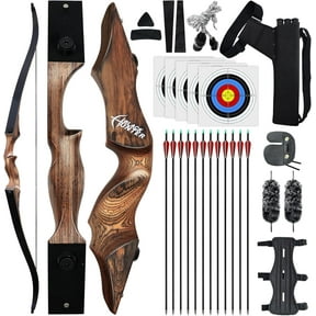 SAS Courage 60" Hunting Takedown Recurve Bow - Left Hand 55# - Walmart.com