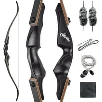 PSE Razorback Jr 54" Long Youth Archery Recurve Bow - White Range Bow ...