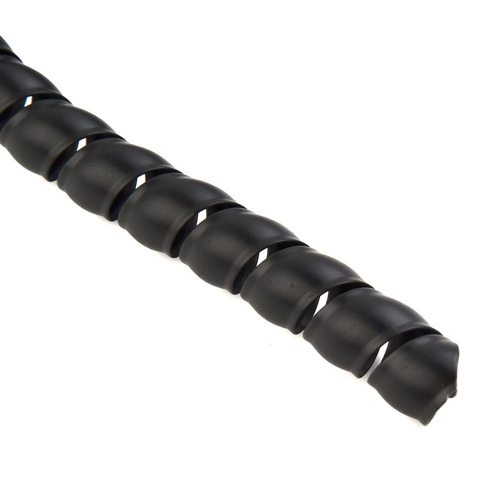 Black Hydraulic Hose Guard / Cable Protection / Spiral Wrap - 1M Id 8 ...