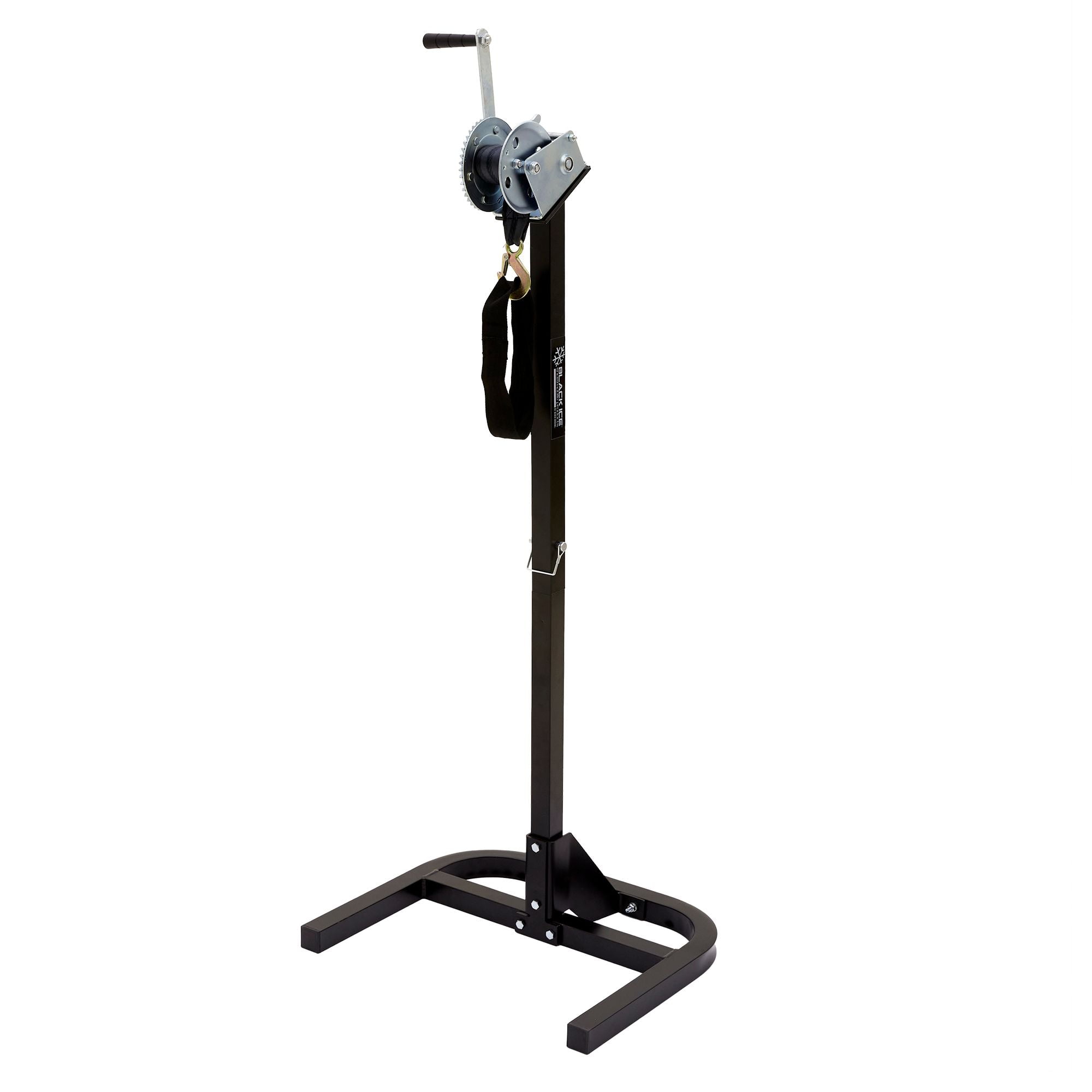Black Ice Aluminum Snowmobile Lift Stand with Winch, 700 lbs. Capacity ...