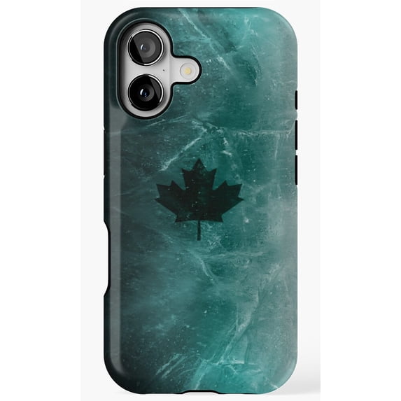 Black Ice Cold Abstract Crystal Texture Design Phone Case for iPhone 17 ...