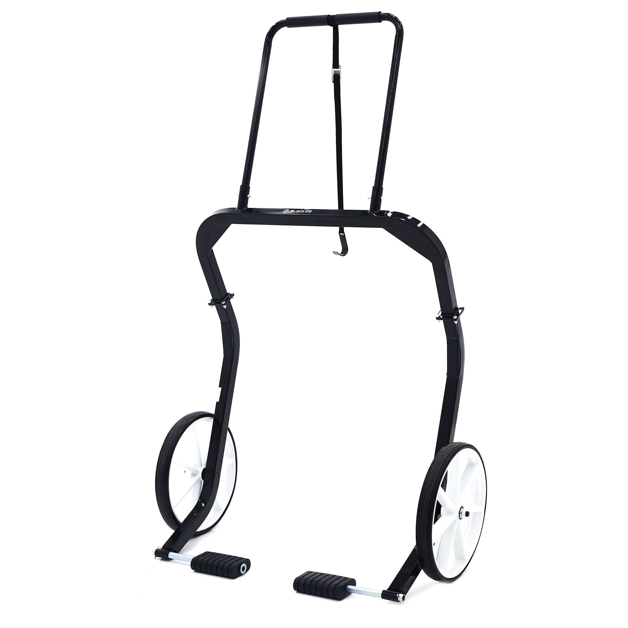 Black Ice SNO-1509 Heavy-Duty Steel Snowmobile Dolly Cart with Hoist ...