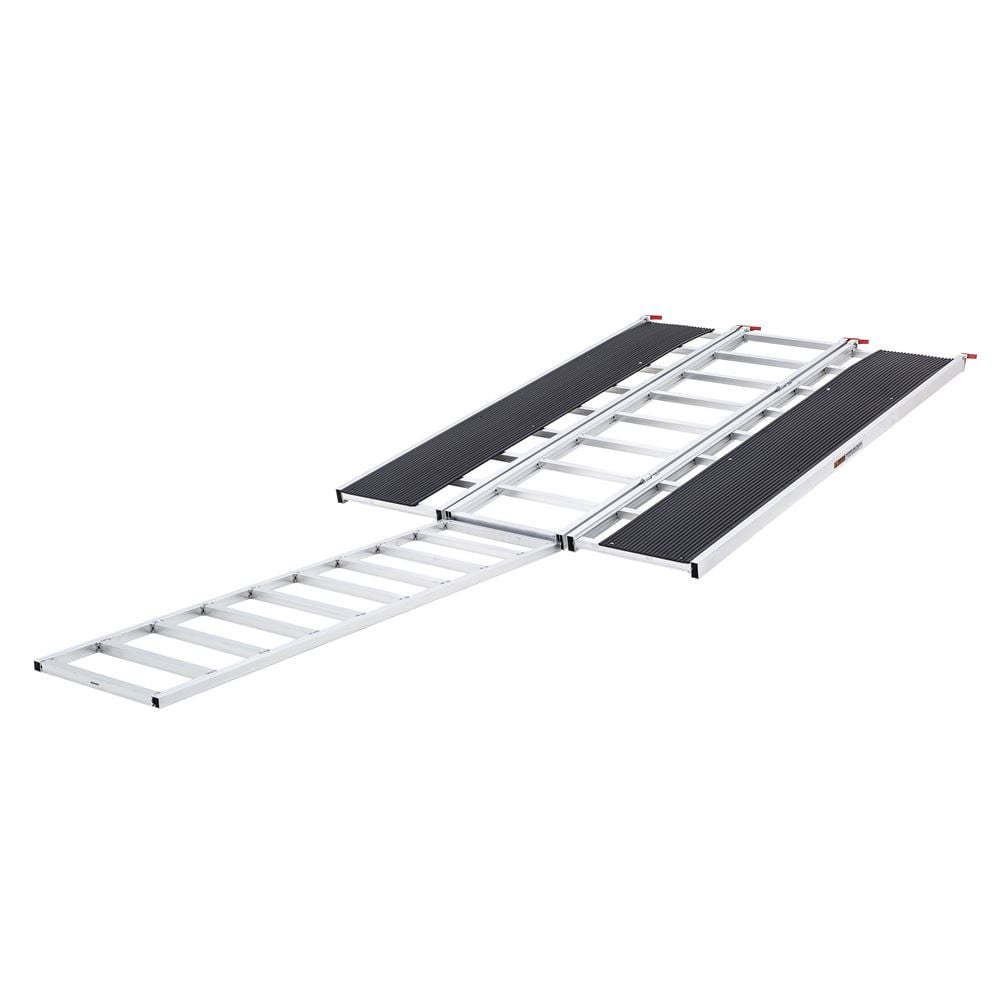 Black Ice SNO-7754-HDXW-EXT 6' 5in x 54in Folding Snowmobile Ramp ...