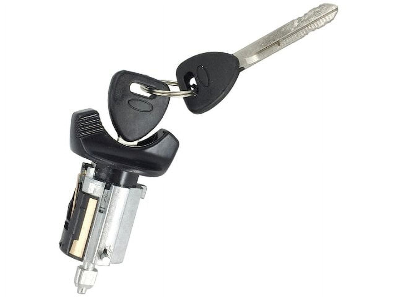 Black Ignition Lock Cylinder Switch with Keys - Compatible with 1993 ...
