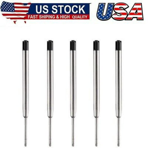 Cross Ballpoint Pen Refills, Medium Black Ink, 2-Pack, Model:8513-2 ...