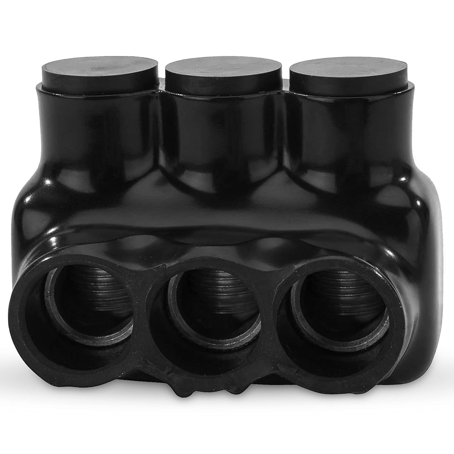 Black Insulated Connector - Dual Side Entry - 3 Port - 2-14 Wire Range ... Black Insulated Connector - Dual Side Entry - 3 Port - 2-14 Wire Range ...