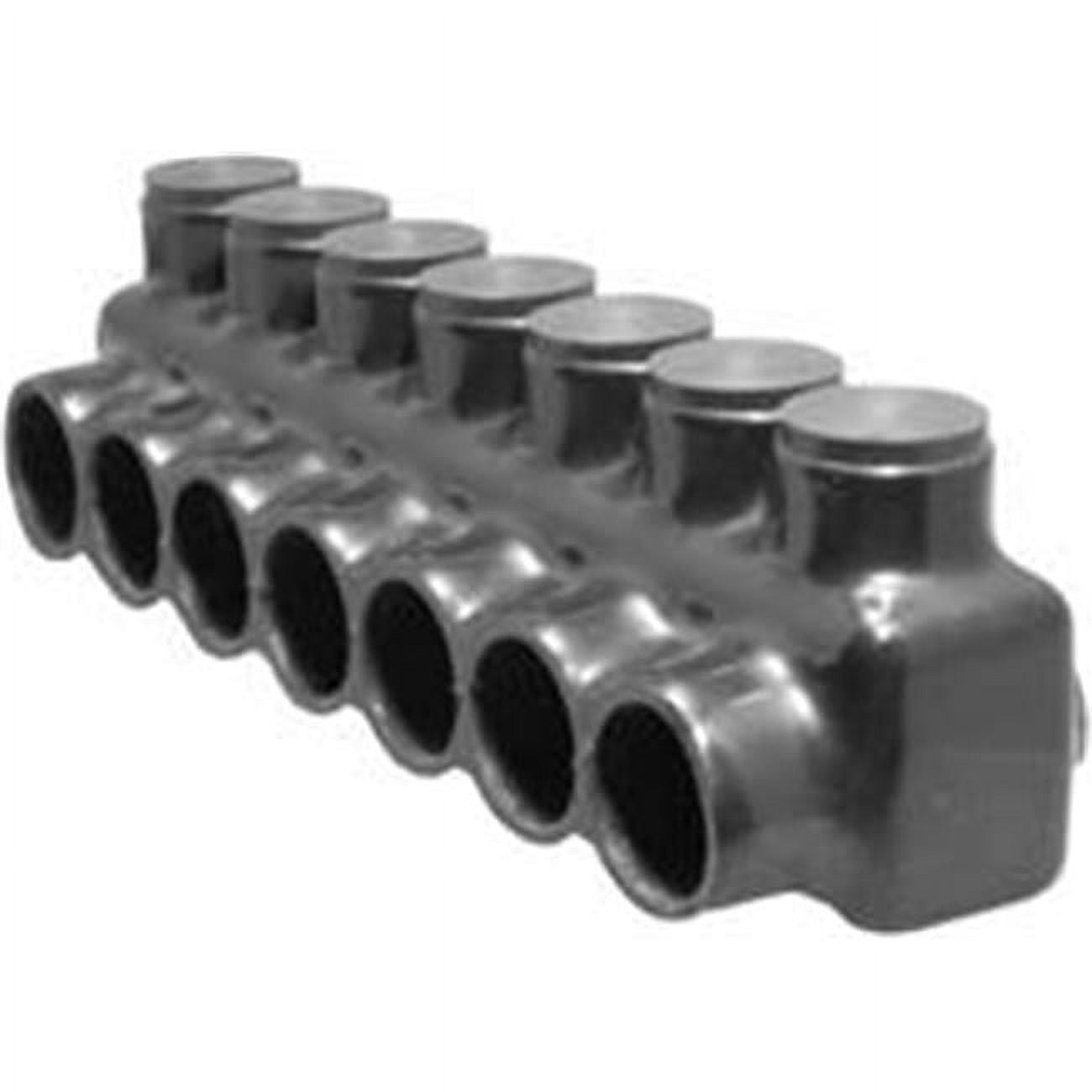 Black Insulated Multi-Cable Connector - Single Entry 7 Ports 750 - 250 ...