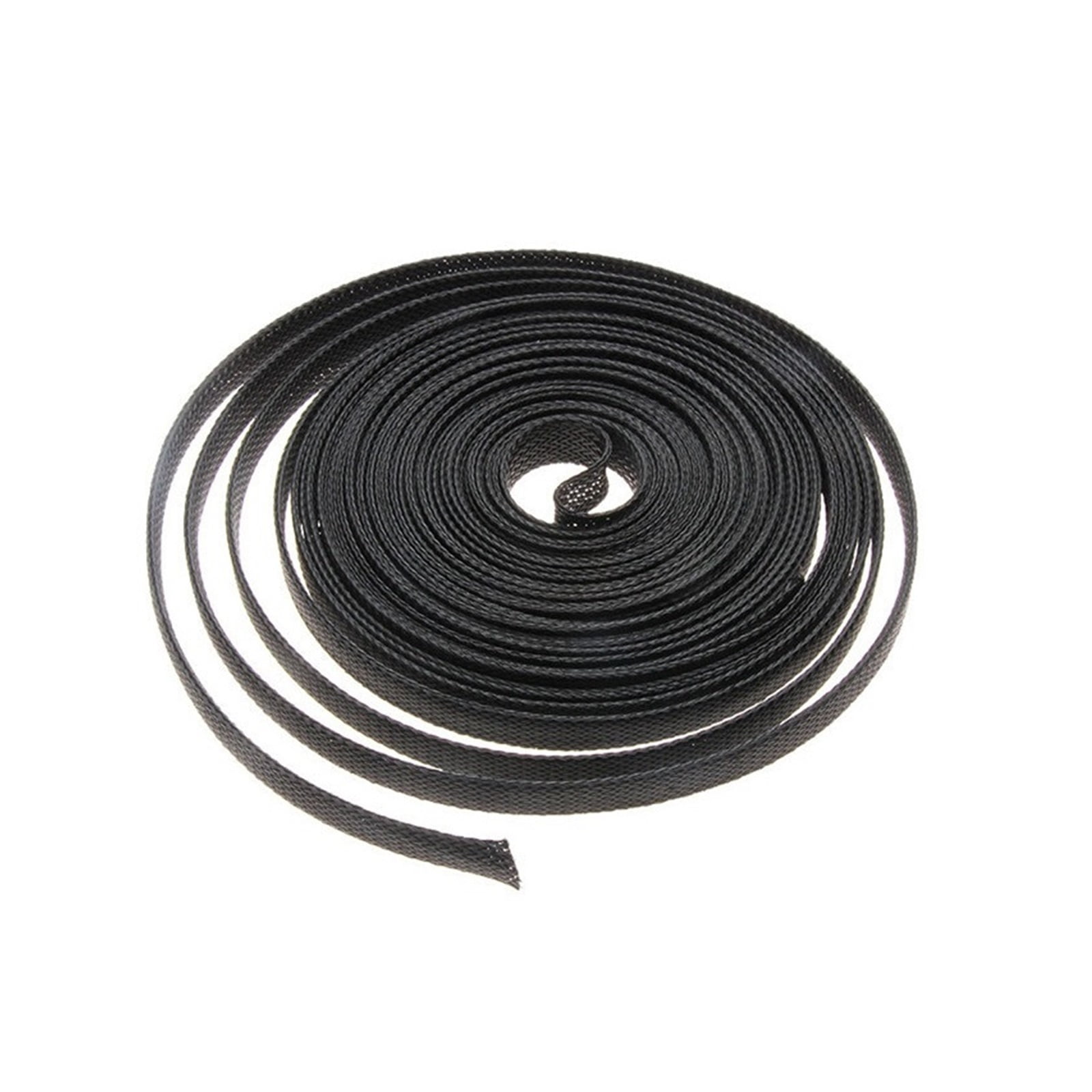 Black Insulated Sleeving Tight PET Wire Cable Gland Protection Cable ...