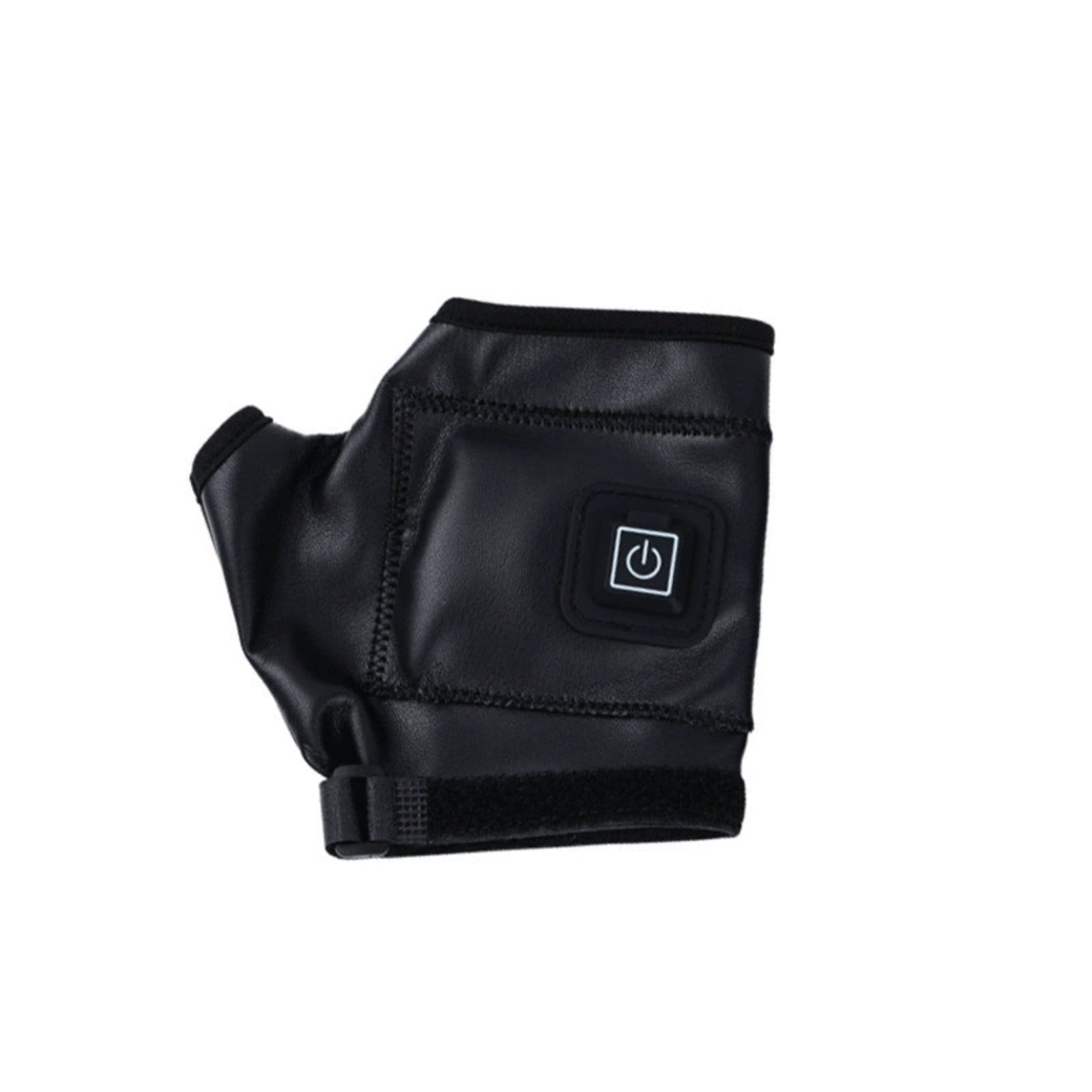 Black Intelligent Heating Gloves With Type-C Charging For Hand Warmth ...