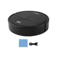 Black Intelligent Robot Vacuum Mini Sweeper Mop 3 In 1 Auto Cleaning ...