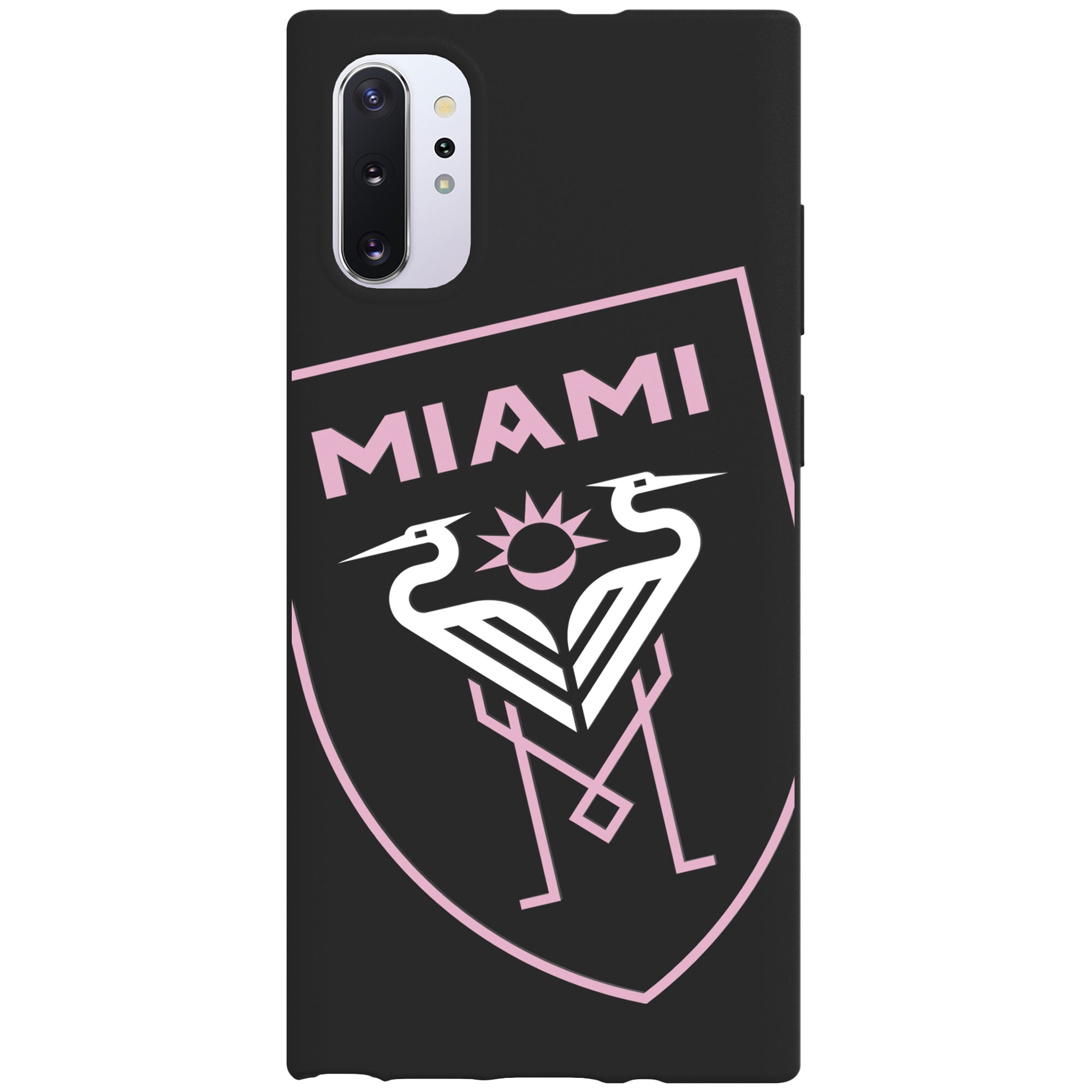 Black Inter Miami CF Galaxy Tilted Shield Matte Case - Walmart.com