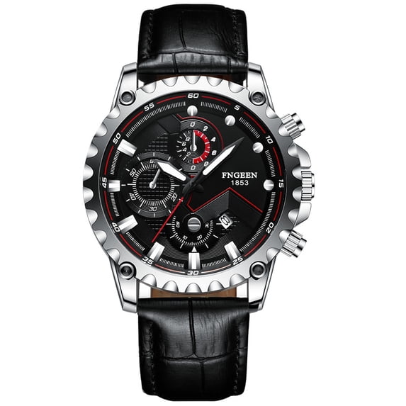 Black Internet celebrity waterproof sports fashion trend stainless ...