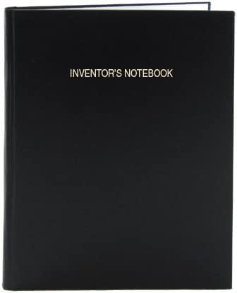 Black Inventor's Notebook - 312 Pages (.25'' Grid Format) 8'' x 10 ...