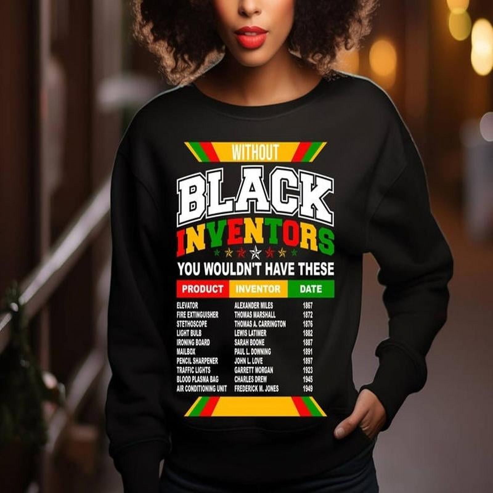 Black Inventors Black History Sweater. African American Culture Sweat ...