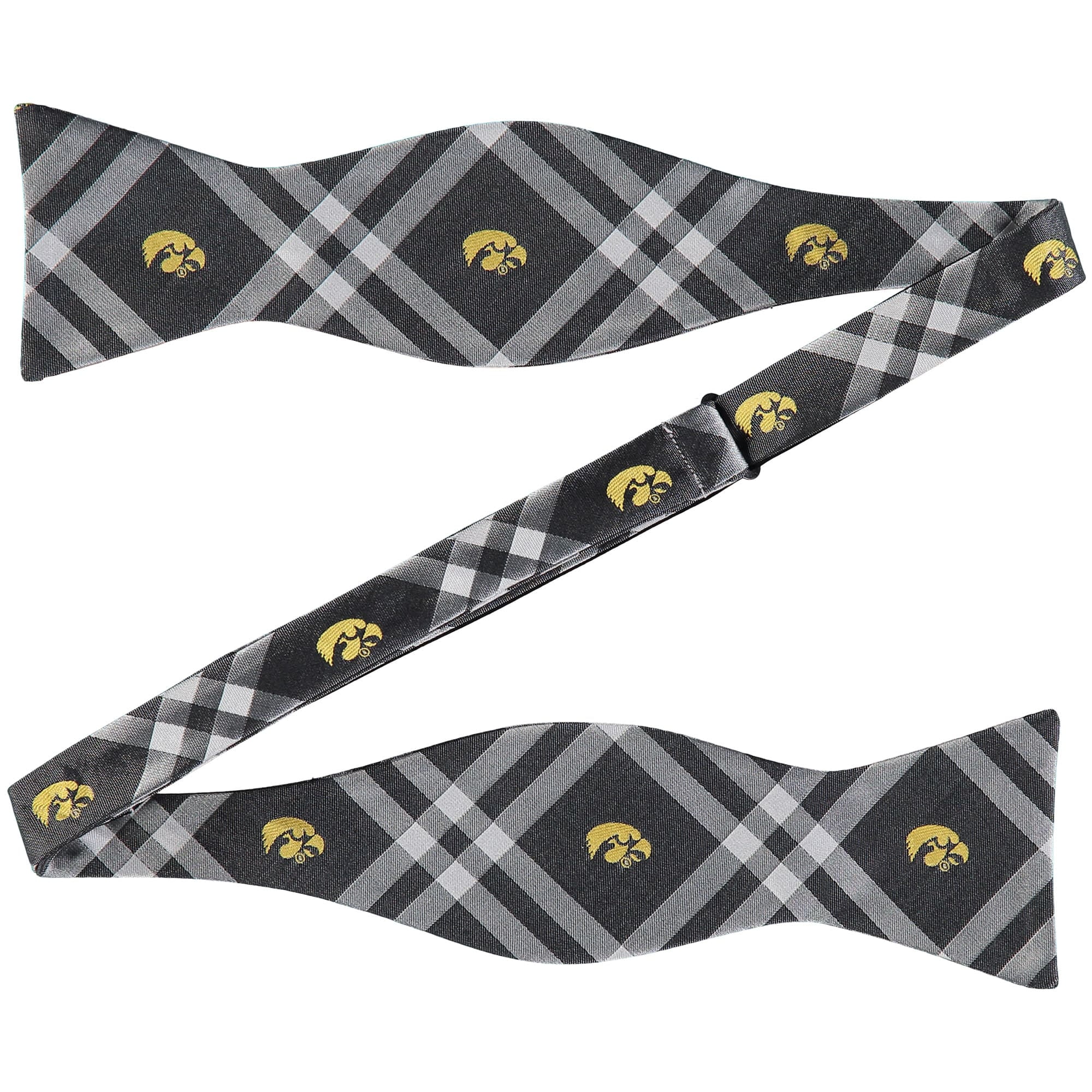 Black Iowa Hawkeyes Rhodes Self-Tie Bow Tie - Walmart.com