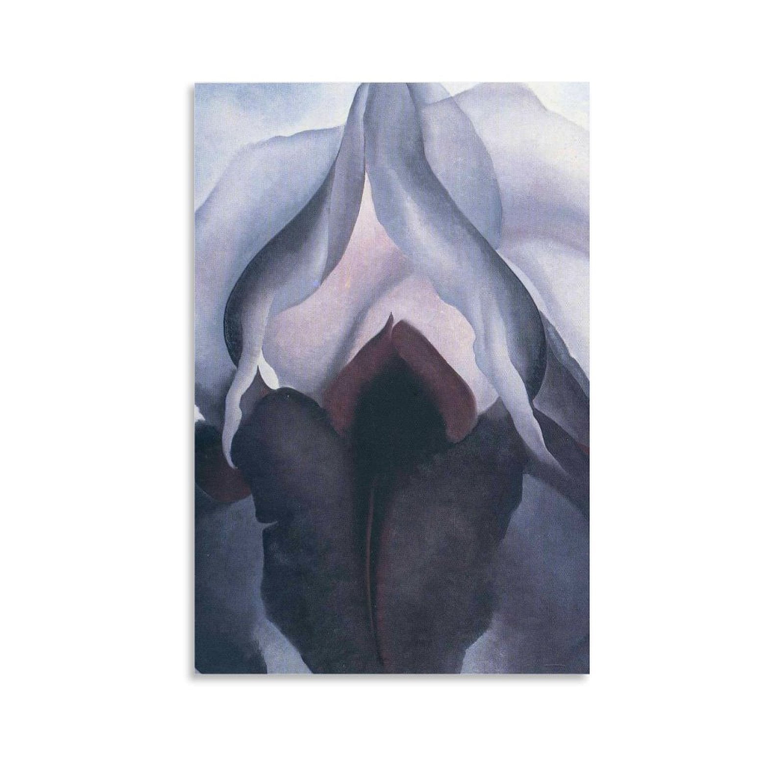 Black Iris III (1926) by Georgia OKeeffe Painting Poster Canvas Art Poster and Wall Art Picture ...