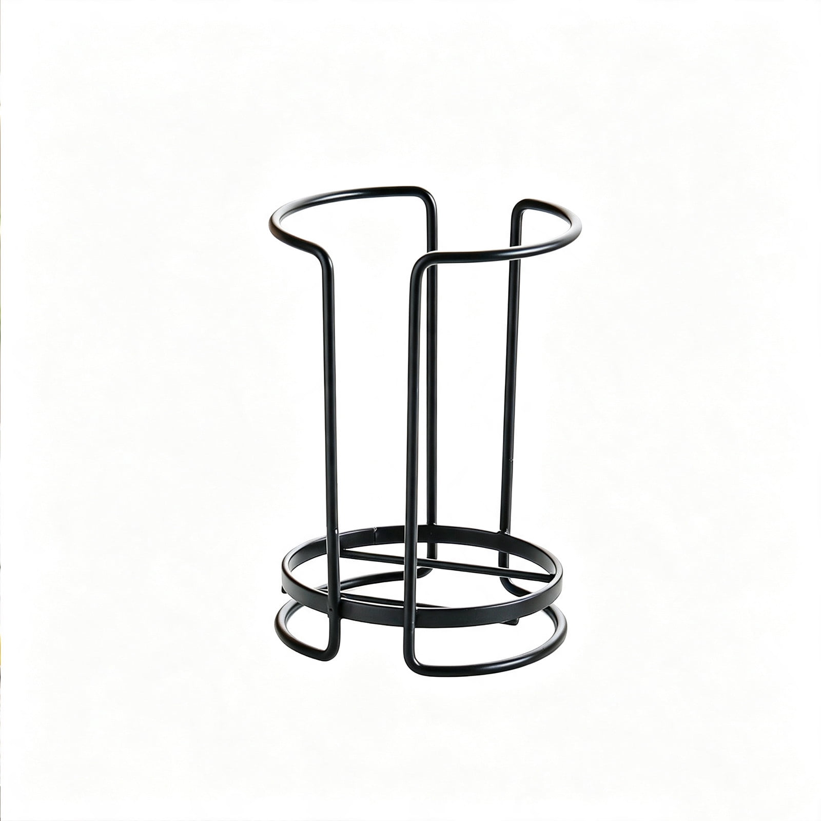 Black Iron Cup Holder Rack, Tabletop Glass Mug Display Stand 5.12x3 ...