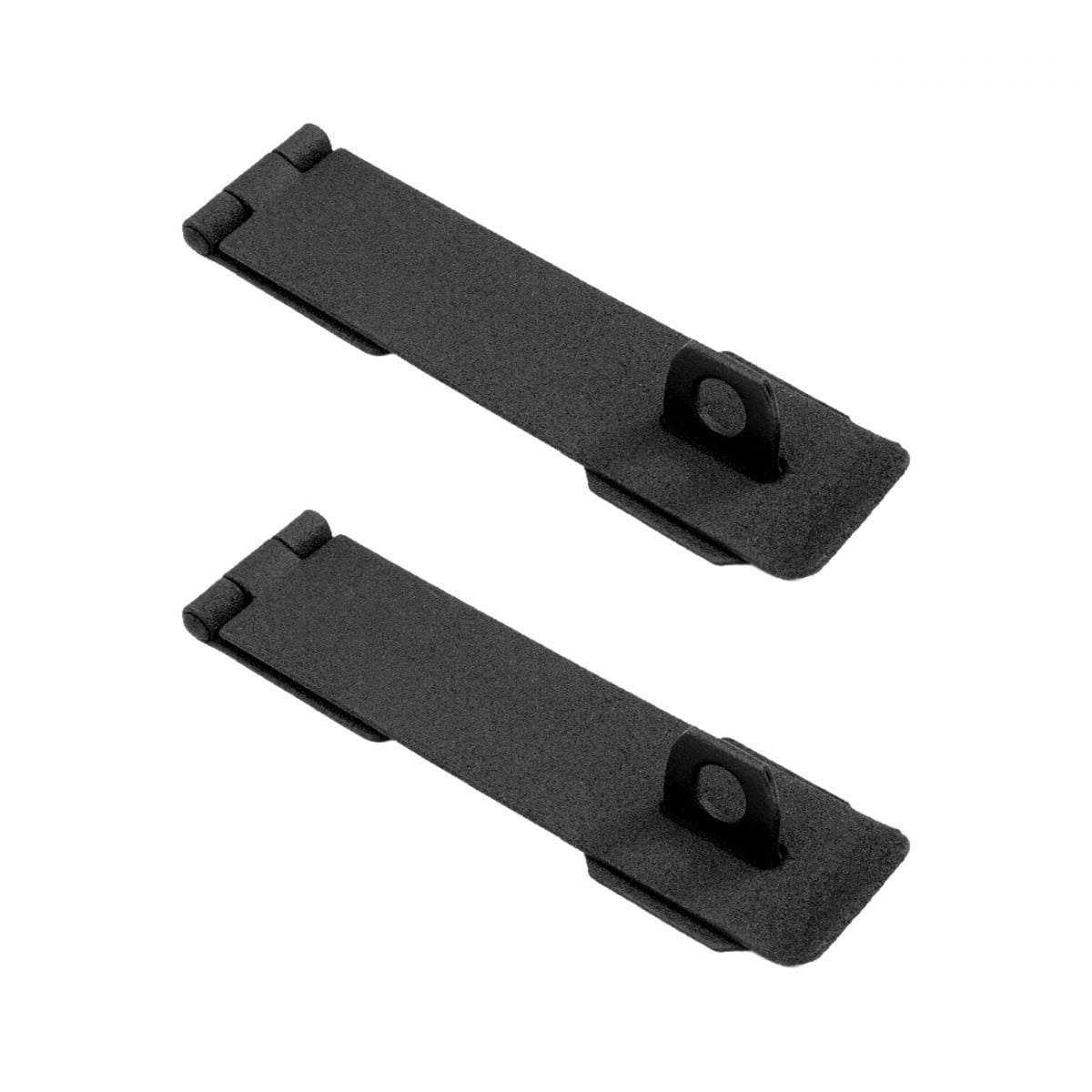 Black Iron Hasp Lock 6 1/4" L Rust Resistant Antique Hasp and Staple ...