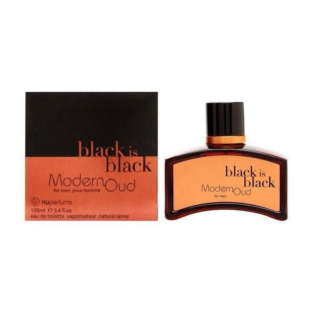 Black Is Black Modern Oud Eau De Toilette 3.4 Oz Men's Cologne Nu ...