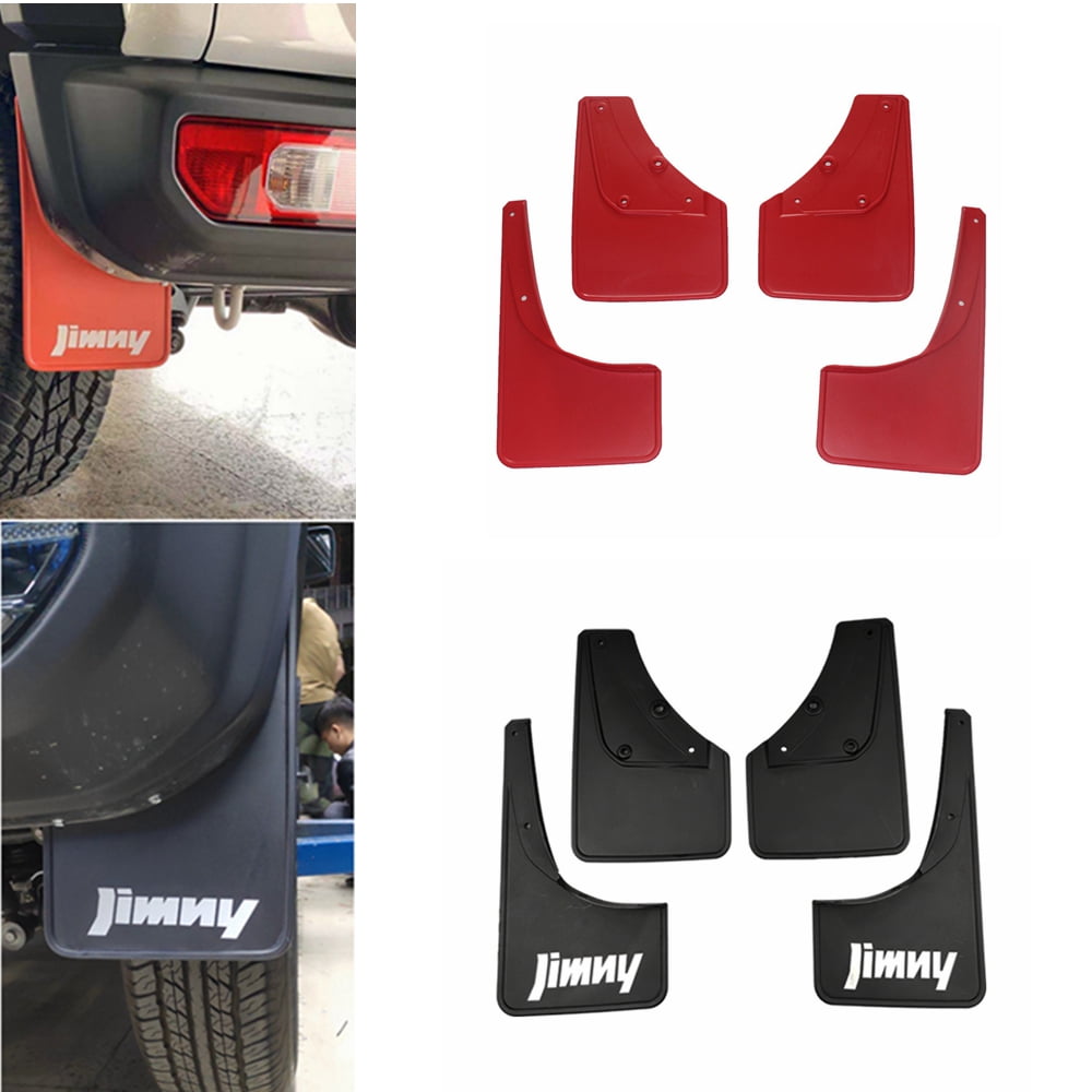 Black JB64 without logo-Mud Flaps for Suzuki Jimny 2019-22, 4 pieces ...