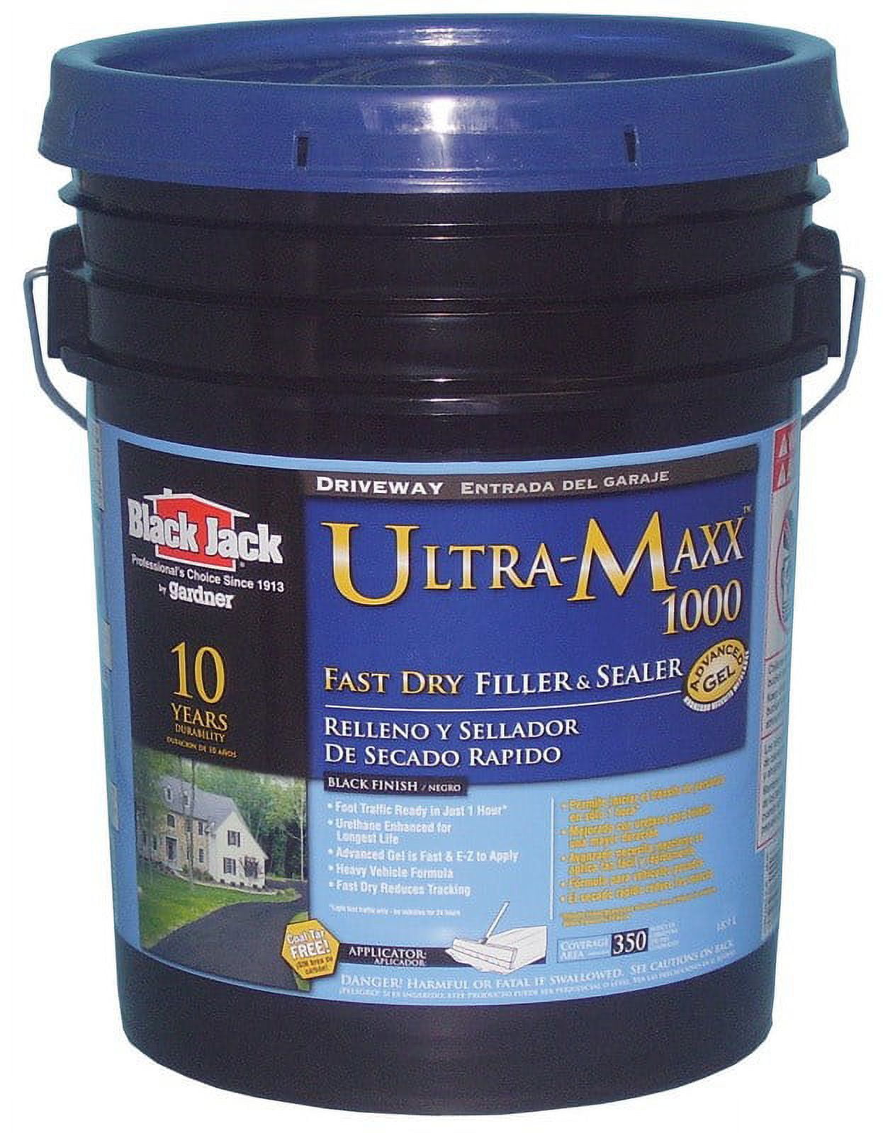 Black Jack Drive-Maxx 1000 Premium Filler and Sealer, 4.75 gal, Fast ...