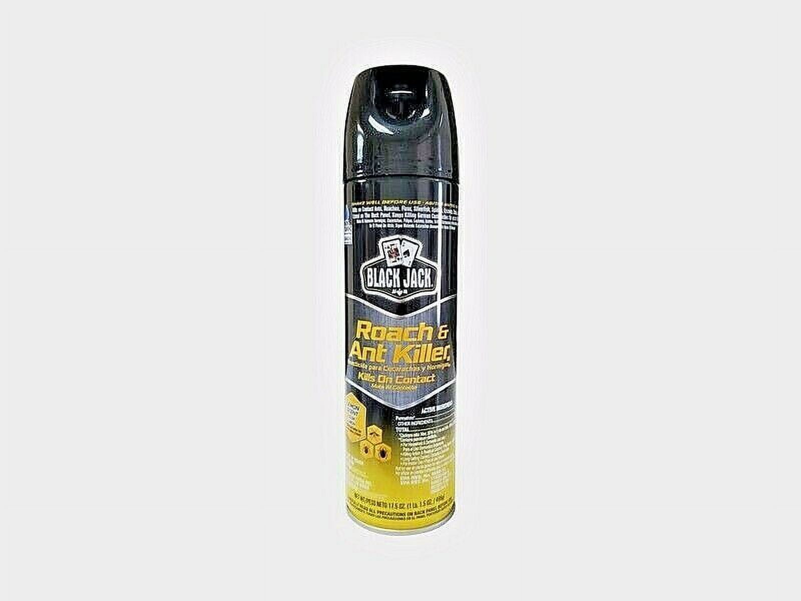 Black Jack Home Indoor Roach & Ant Eliminator Spray Treatment, 17.5Oz ...