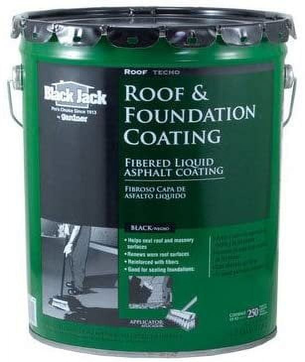 Black Jack 4.75 GL Asphalt Repair Gallon, Waterproof Roof and ...