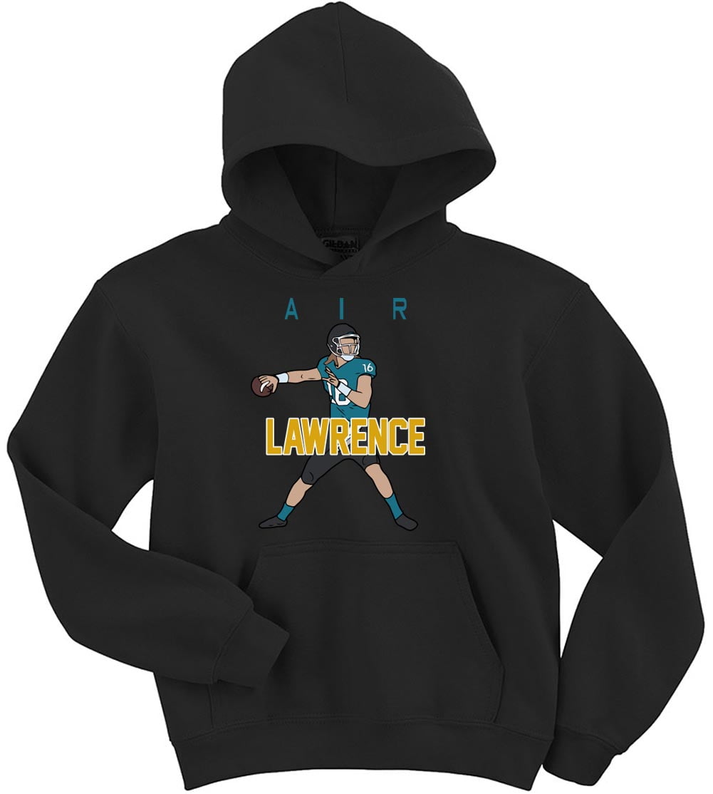 Black Jaguars Duval Air Trevor Lawrence Hooded Sweatshirt Hoodie ...