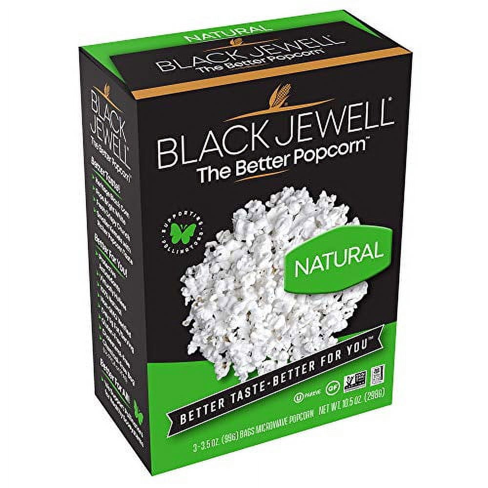 Black Jewell Gourmet Microwave .. Popcorn, Healthy Popcorn Snack ...