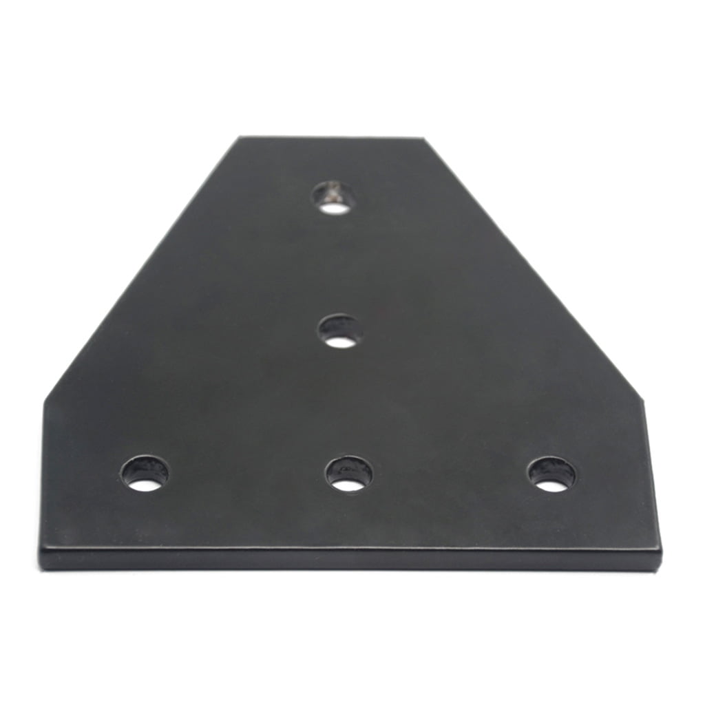 Black Junction Plate with 5 Holes Corner Angle Strip Connection for ...
