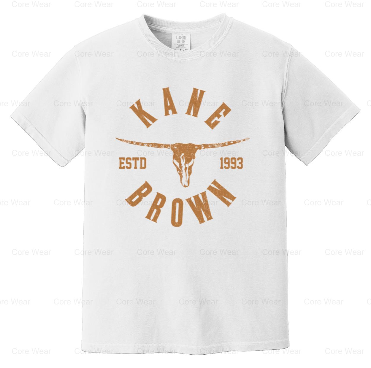 Black Kane Brown ESTD 1993 Country Music Star Fan Graphic Comfort Color ...