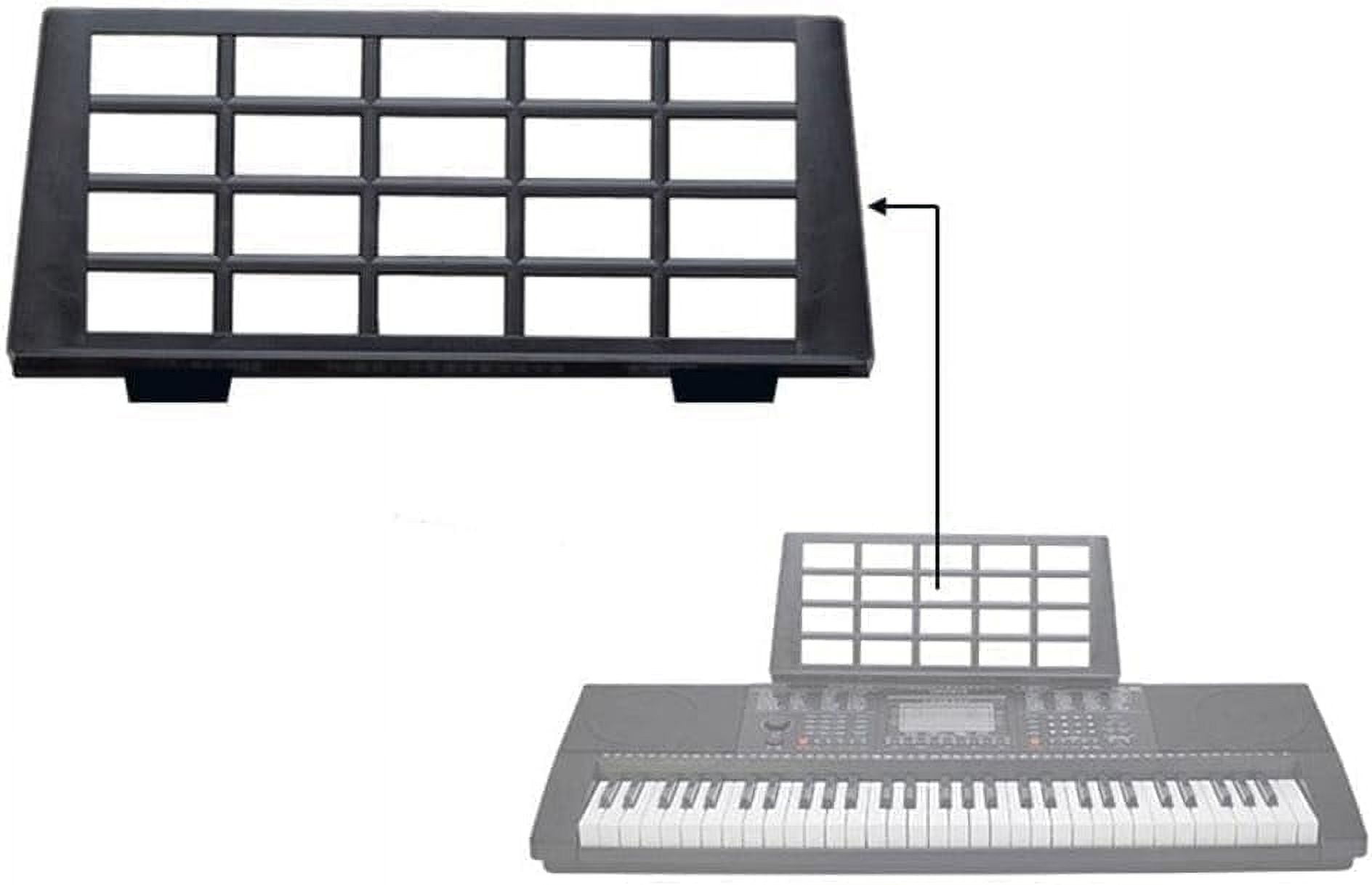 Black Keyboard Music Score Stand - Electronic Sheet Music Stands ...