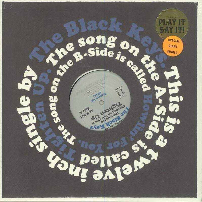 The Black Keys ‎- Tighten Up / Howlin' For You - 12" Vinyl 45 RPM ...