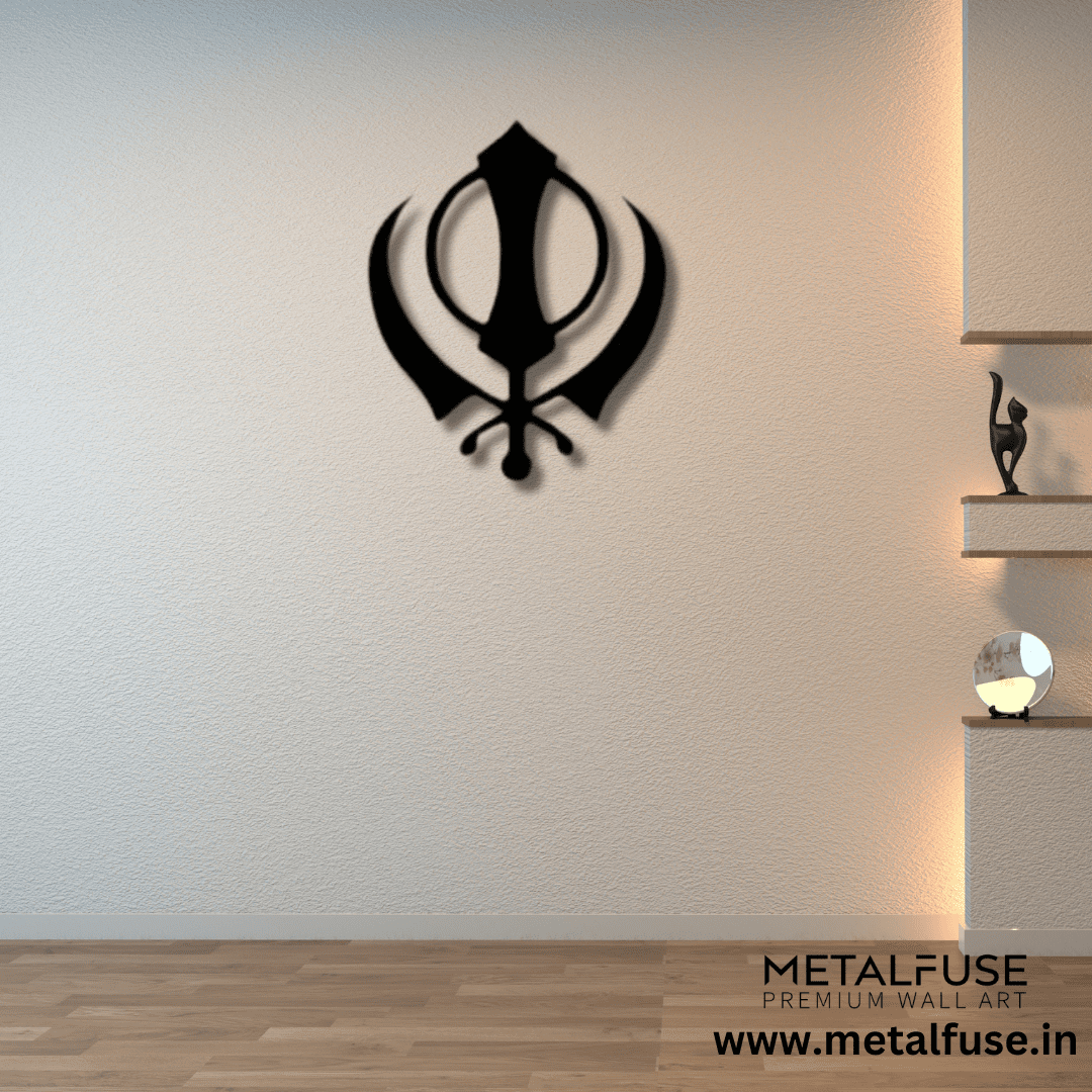 Black Khanda Sahib - Wood Wall Art - Walmart.com