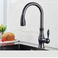 Black Kitchen Faucets Pull Out Kitchen Sink Mixer Tap Single Lever ...