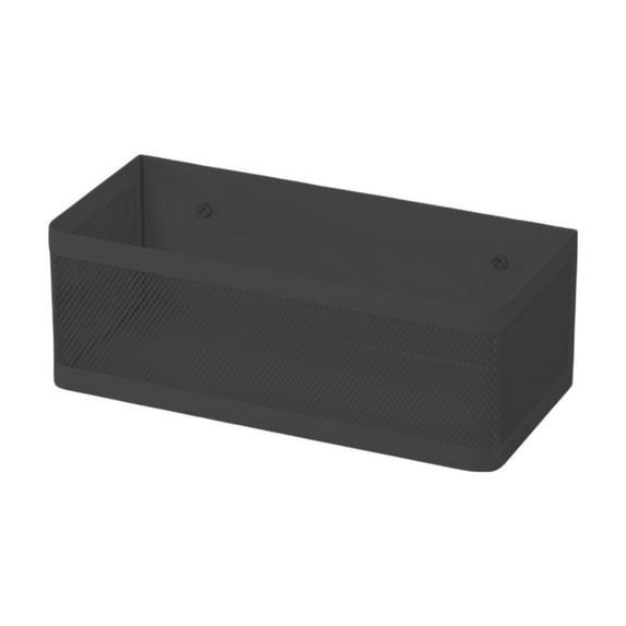 Black Kitchen Magnetic Storage Box Shelf Refrigerator Side Mounted No ...