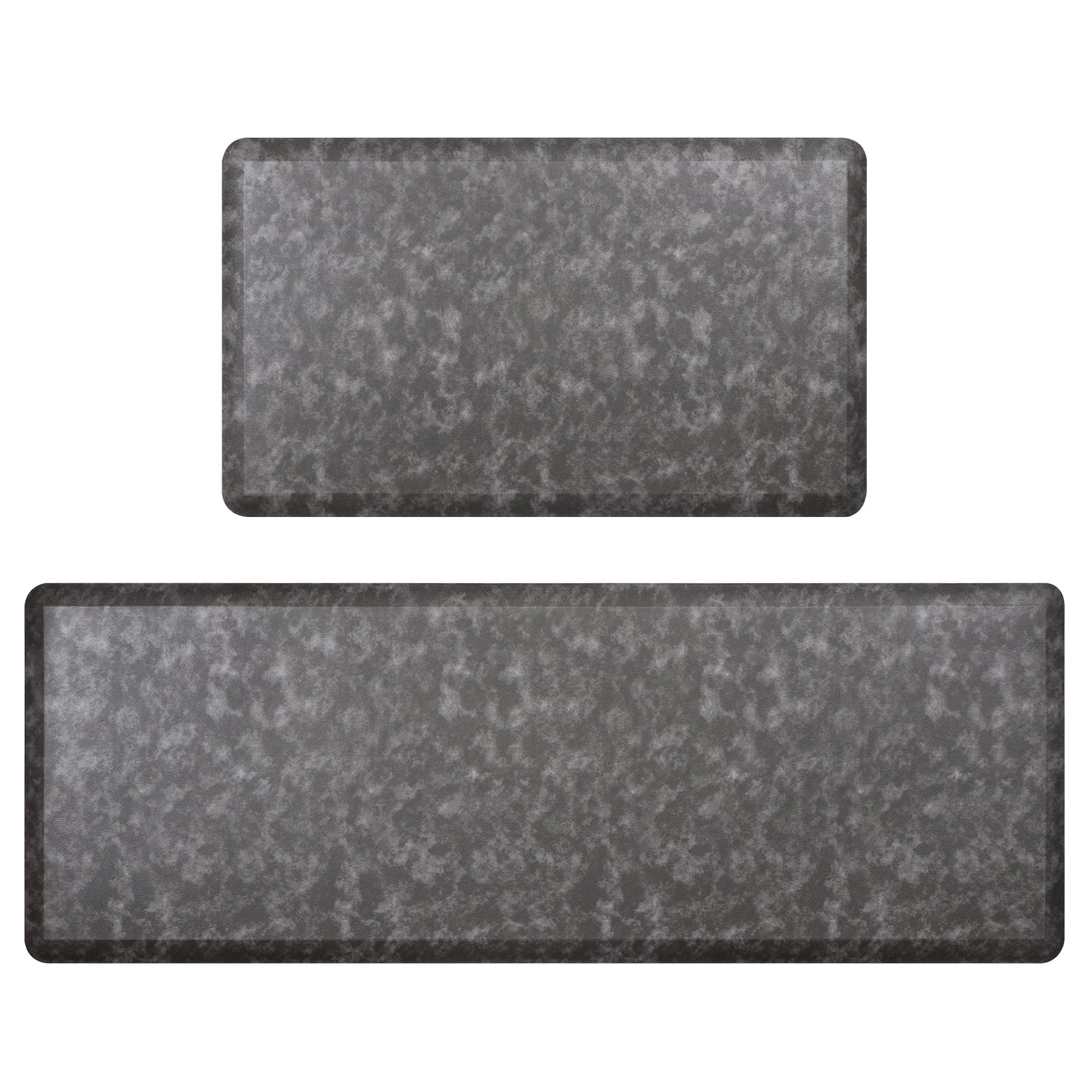 Black Kitchen Mat and Rug Set of 2 - Walmart.com