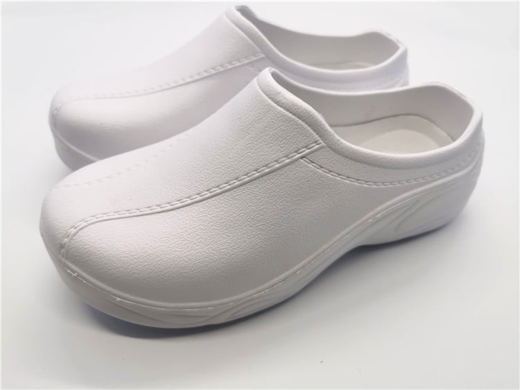 Black Kitchen Shoes Clog for Cook Chef hotel waterproof food workshop ...