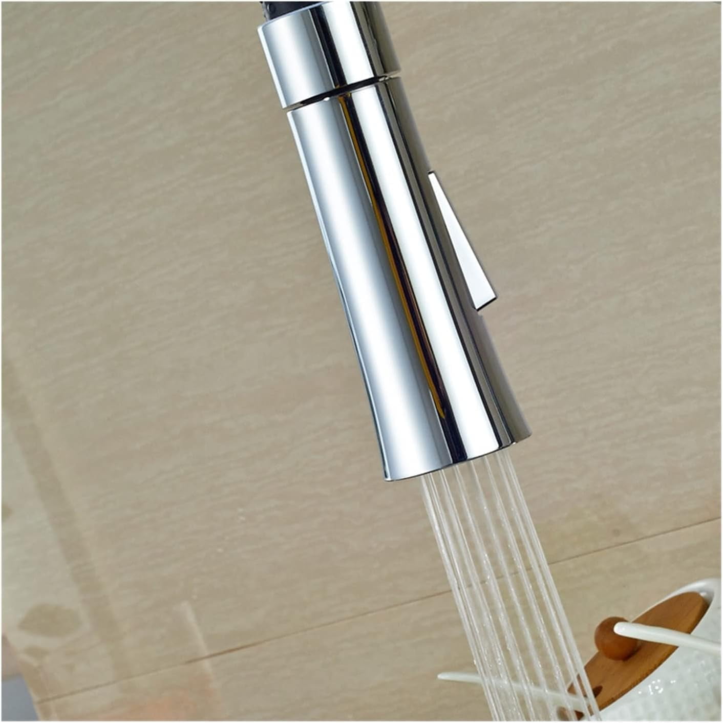 Black Kitchen Sprayer Head Dual Function Stream Sprayer Reaplce Head ...