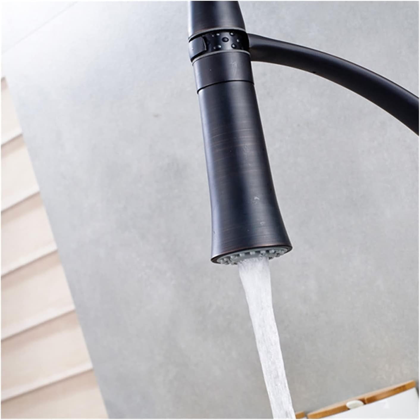 Black Kitchen Sprayer Head Dual Function Stream Sprayer Reaplce Head ...