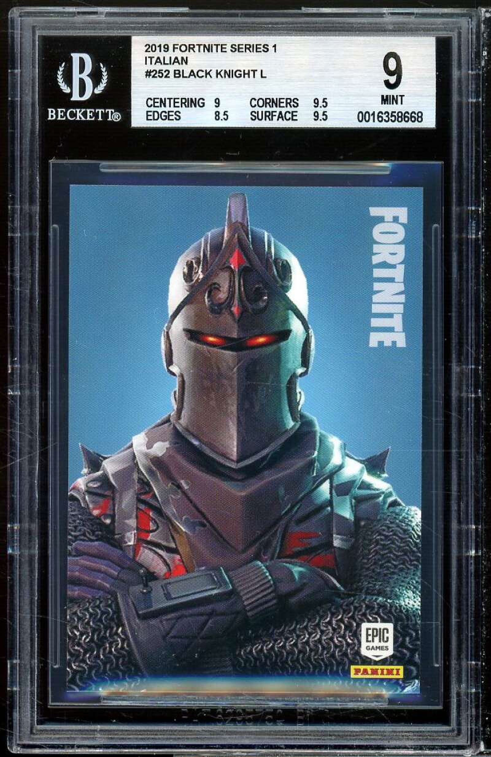 Black Knight Card 2019 Fortnite Series 1 Italian - Walmart.com
