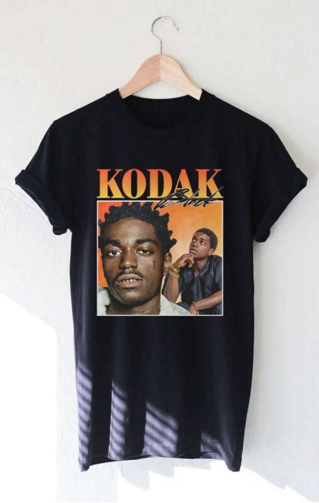 Black Kodak Rapper Classic T-shirt - Walmart.com