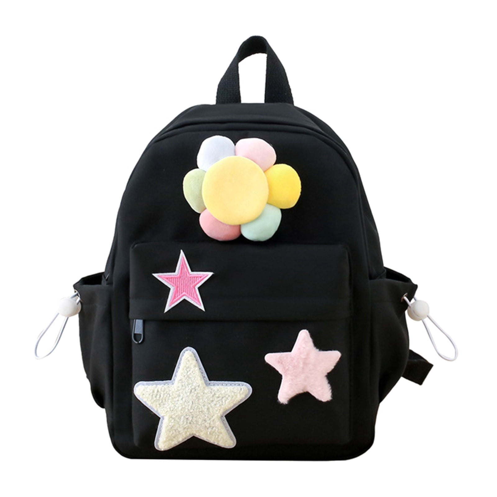 Black Cute Backpack School Backpack Toddlers For School Supplies ...